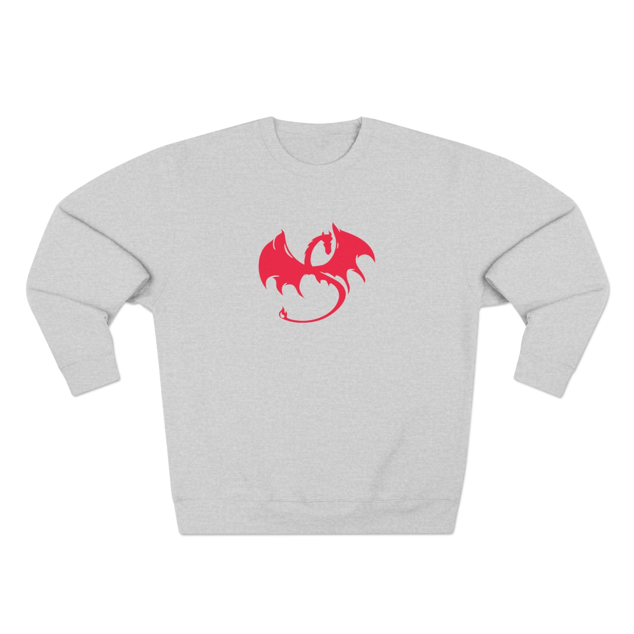 Red Dragon Crest Sweatshirt – Seraphina Safety Apparel